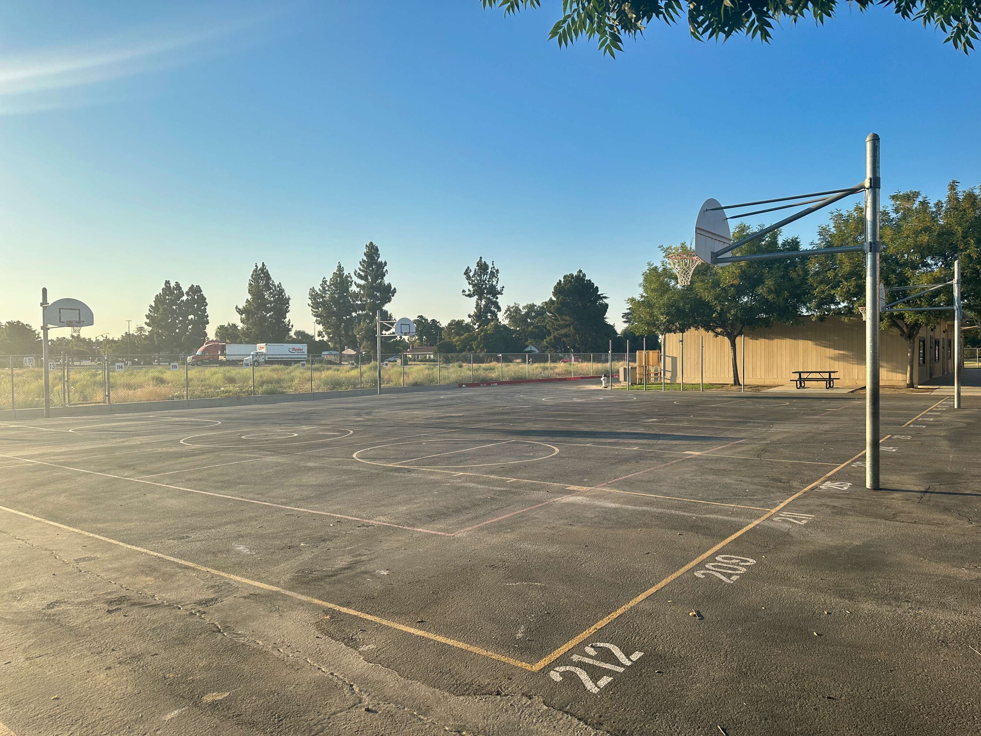 Rent a Basketball Courts (Outdoor) in Fresno CA 93727